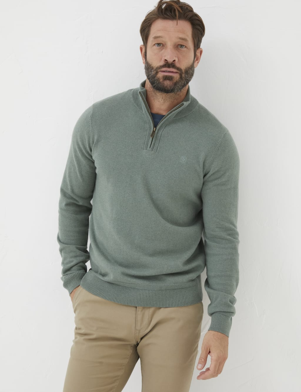 Men's Half-Zip Jumpers | M&S