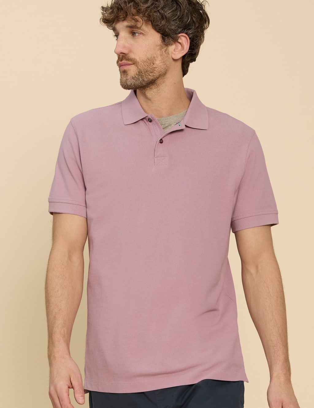 Men’s Purple Polo Shirts | M&S