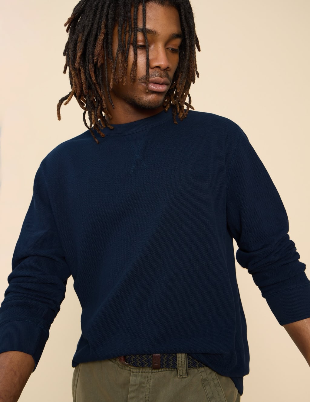 Men’s Crew Neck Hoodies & Sweatshirts | M&S
