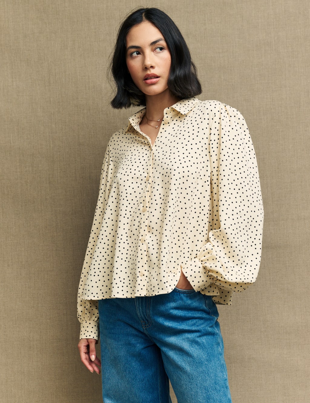 Women’s Cream Shirts & Blouses | M&S