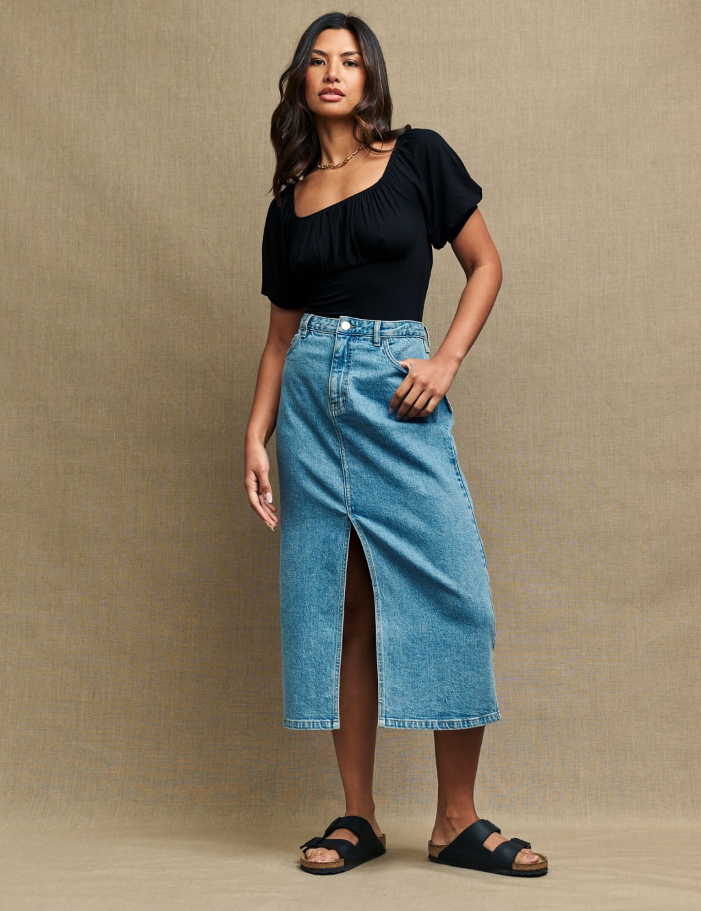 Women's Square-Neck Tops | M&S