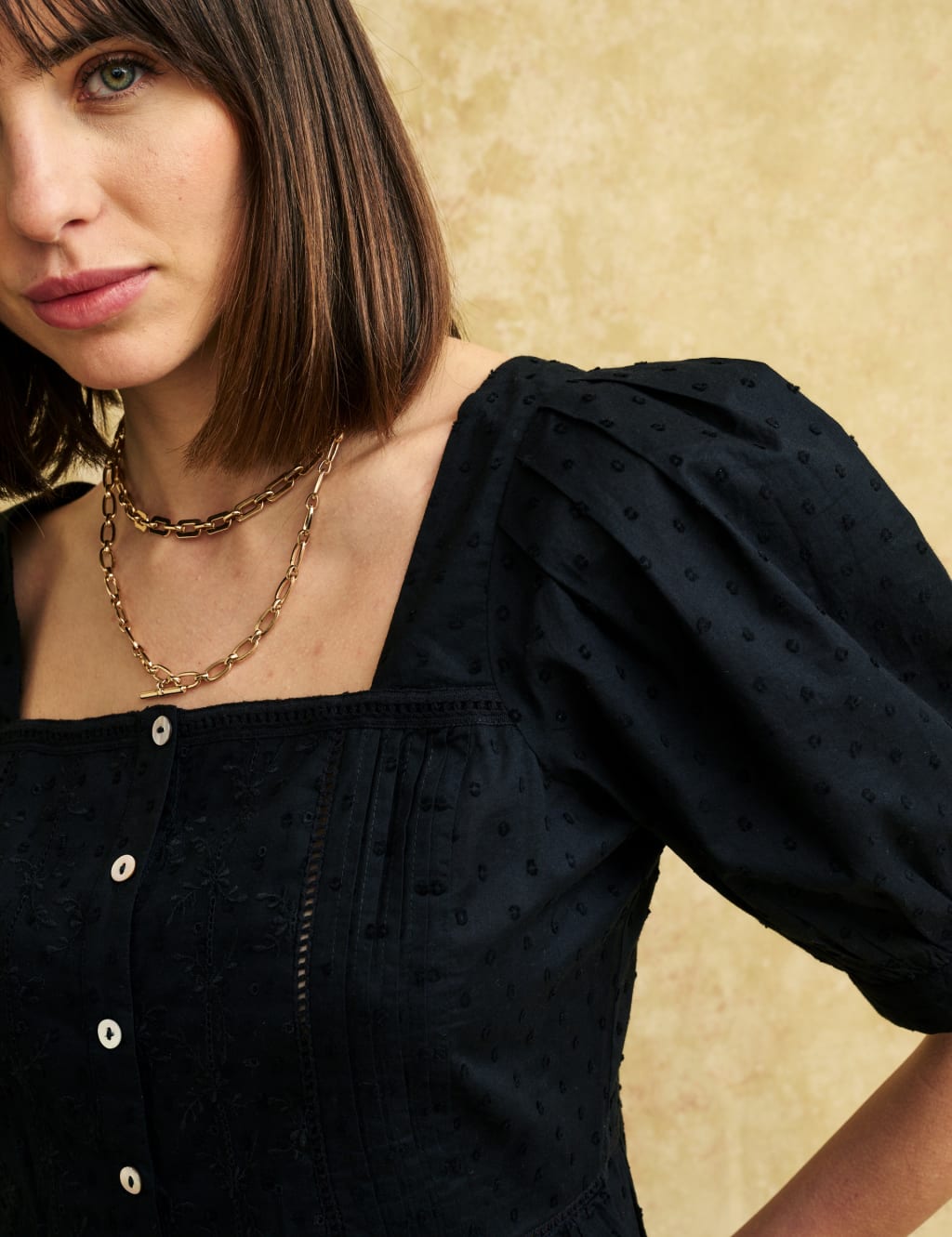 Women's Square-Neck Tops | M&S