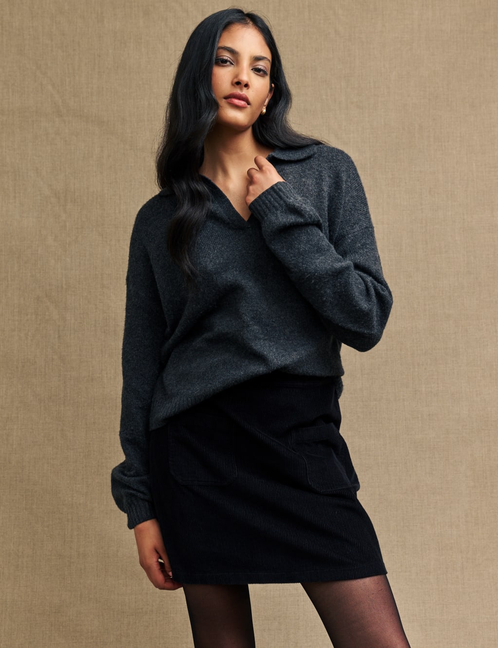 Women’s Collared-Neck Jumpers | M&S