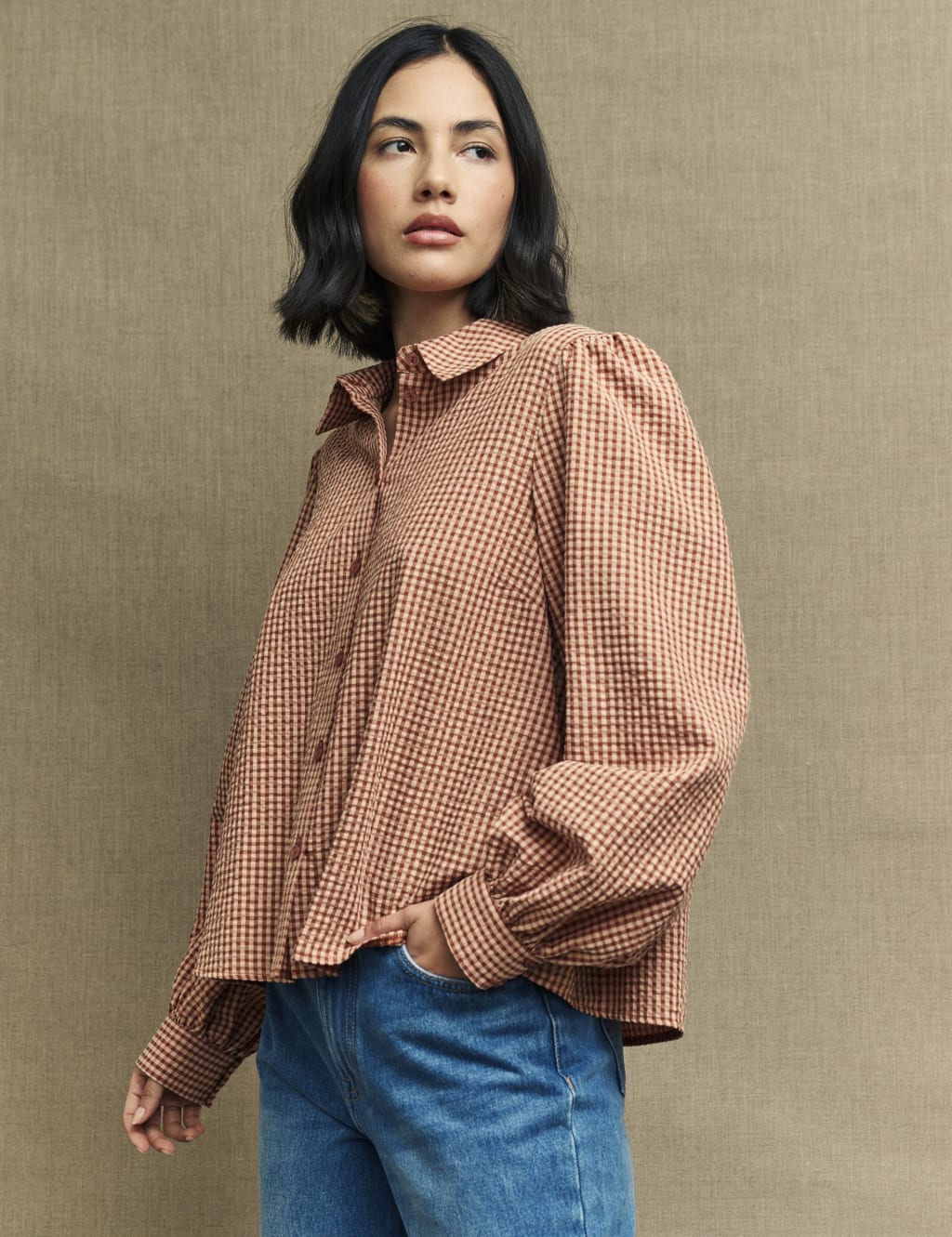 Women's Checked Shirts & Blouses | M&S