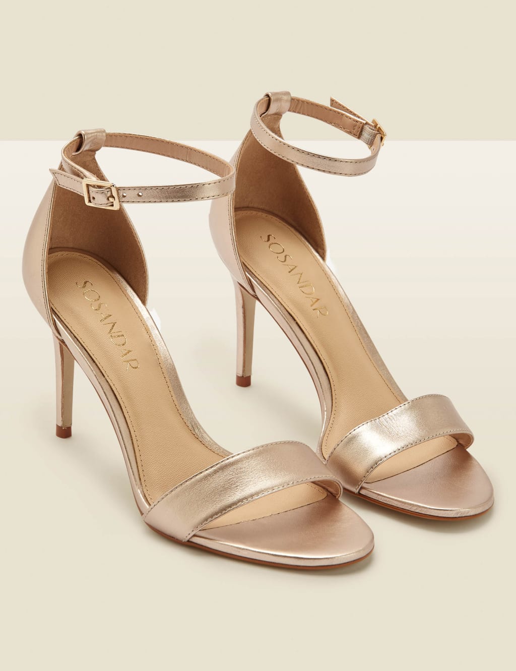 Women's Gold Sandals | M&S