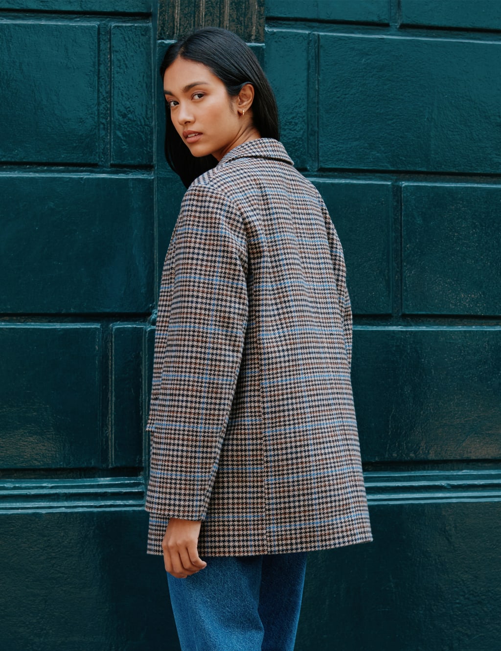 Women’s Checked Coats & Jackets | M&S