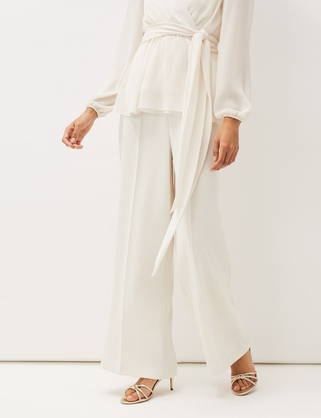 Women's Cream Trousers | M&S