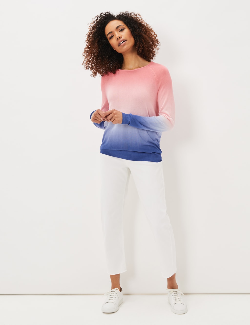 Women’s Three-Quarter-Sleeved Jumpers | M&S