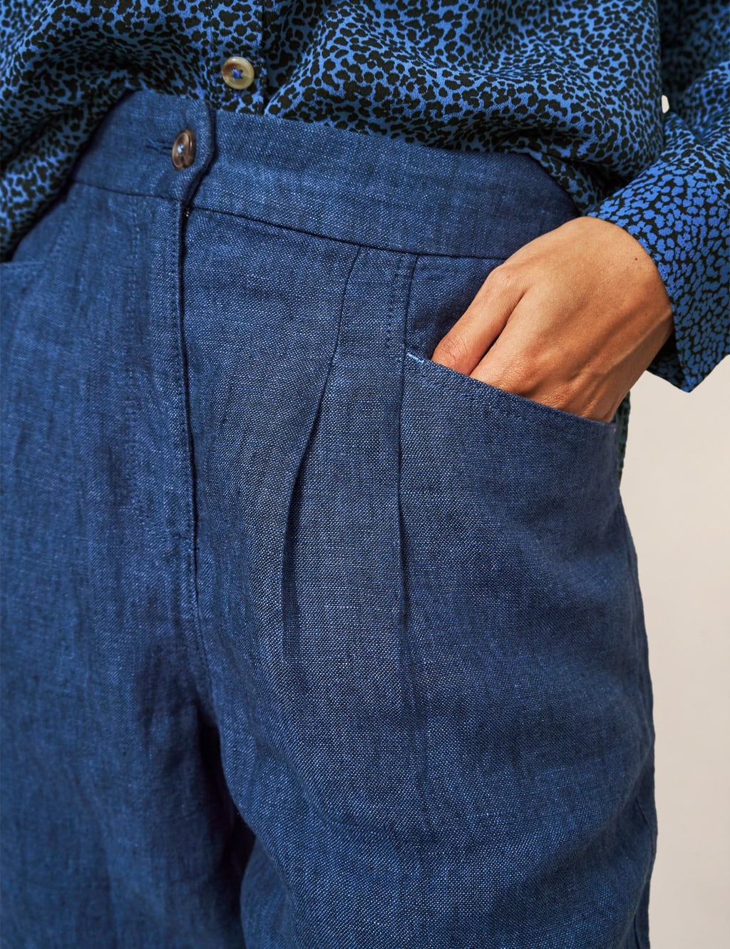 Women's Linen Trousers | M&S