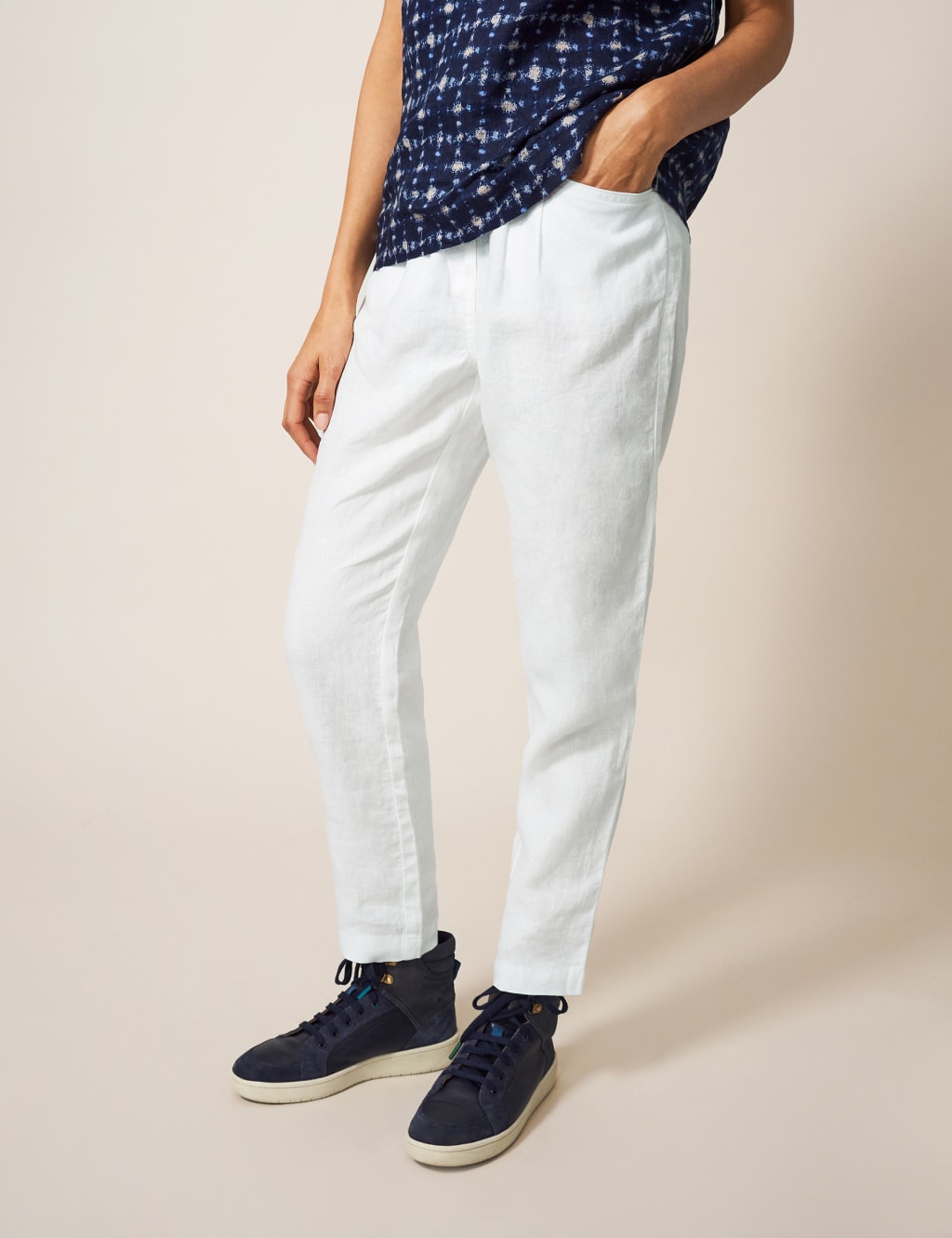 Women's White Trousers | M&S