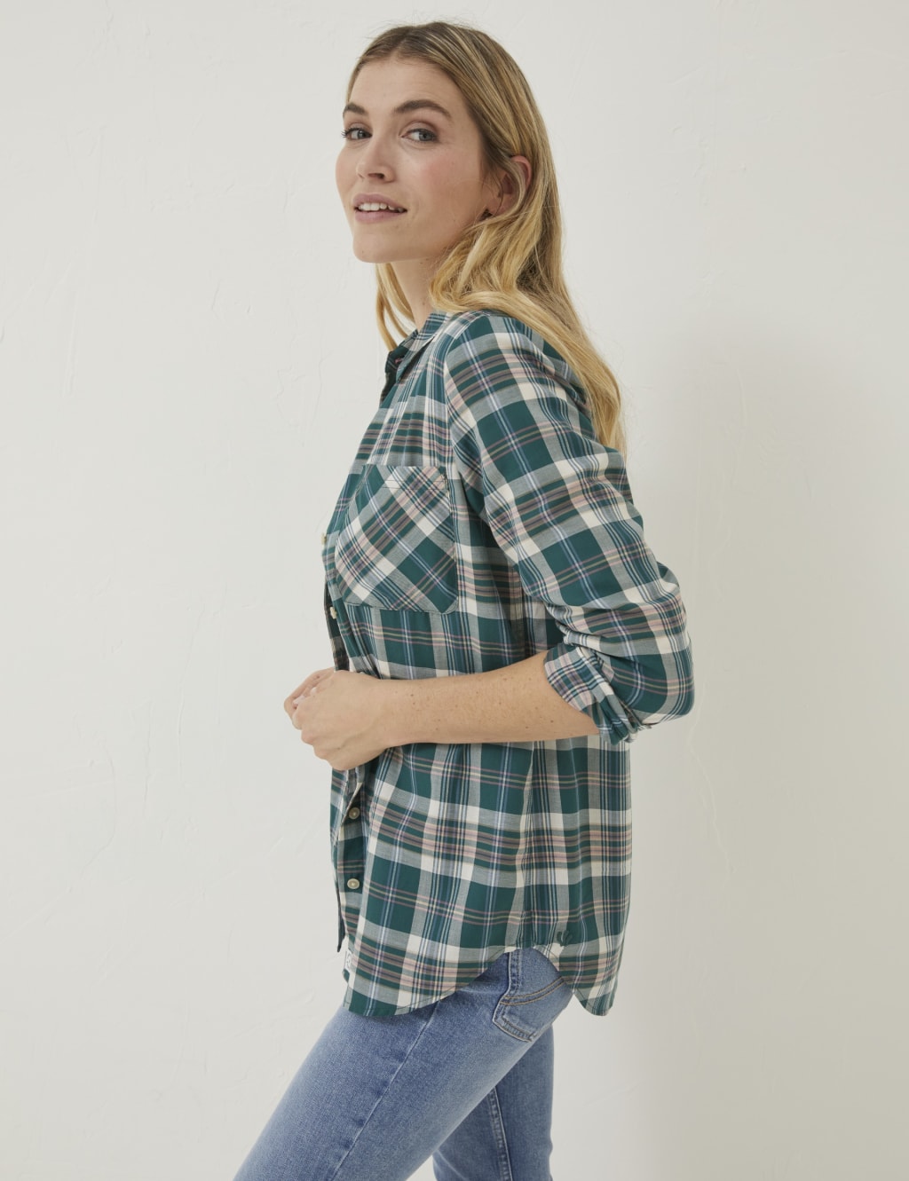 Women’s Checked Tops | M&S