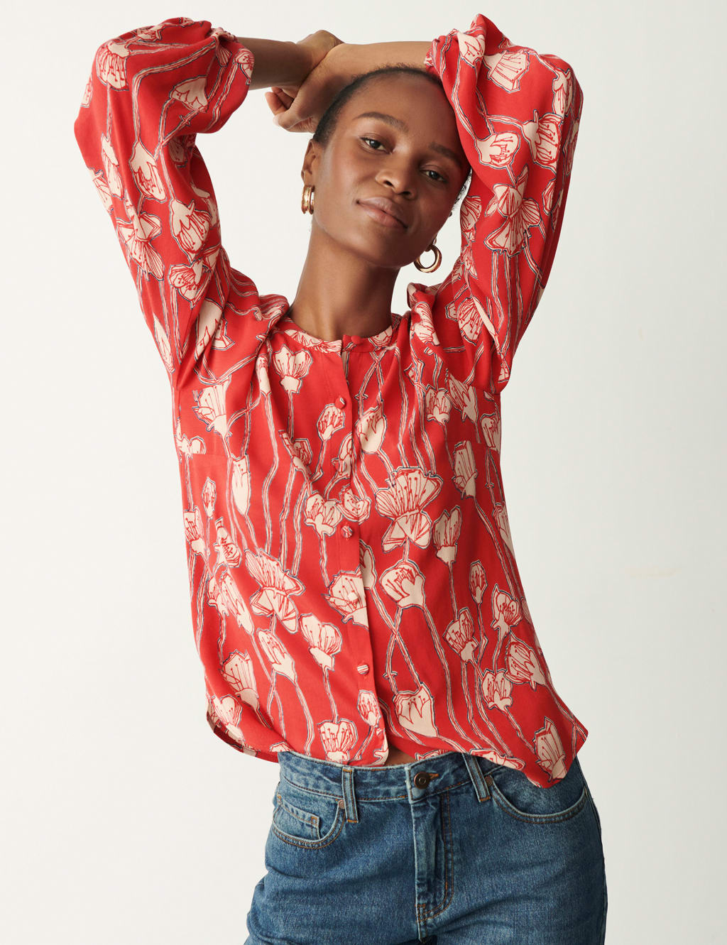 Women's Red Shirts & Blouses | M&S