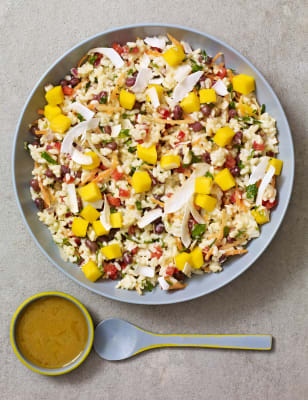 Caribbean Coconut Rice & Bean Salad | M&S