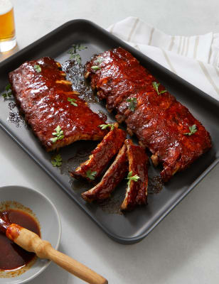 BBQ Pork Rib Racks (Serves 4) | M&S