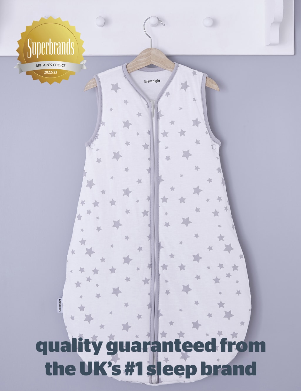 Safe Nights Baby Sleeping Bag (0-6 Months) | Silentnight | M&S
