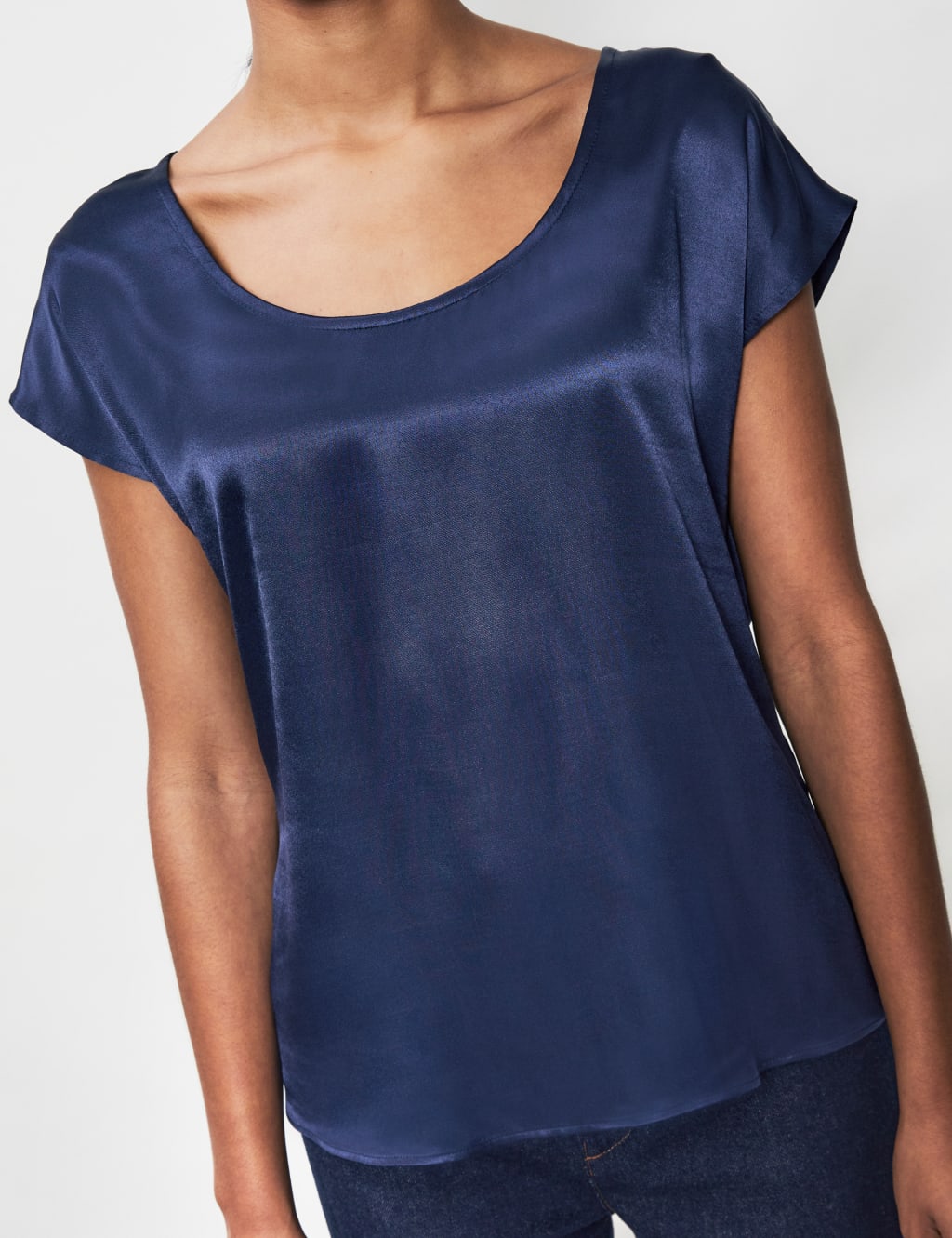 Satin T-Shirt | Finery London | M&S