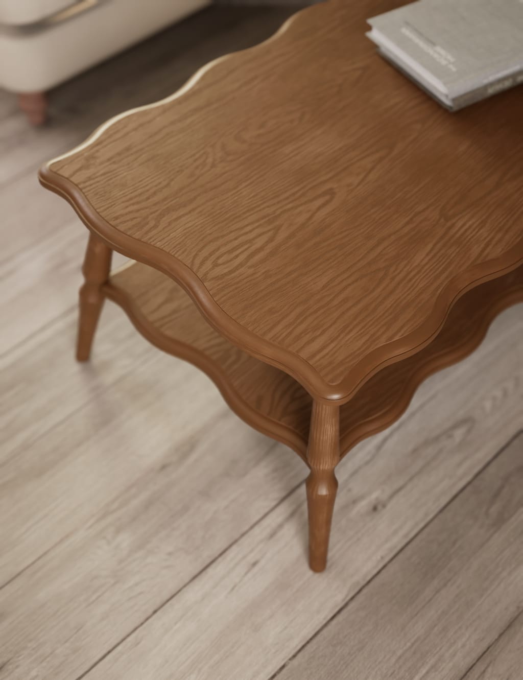 Scalloped Coffee Table | M&S