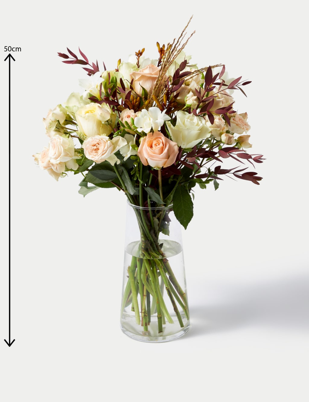 Scented Rose & Freesia Bouquet | M&S