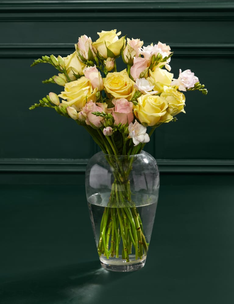 Scented Rose & Freesia Bouquet | M&S
