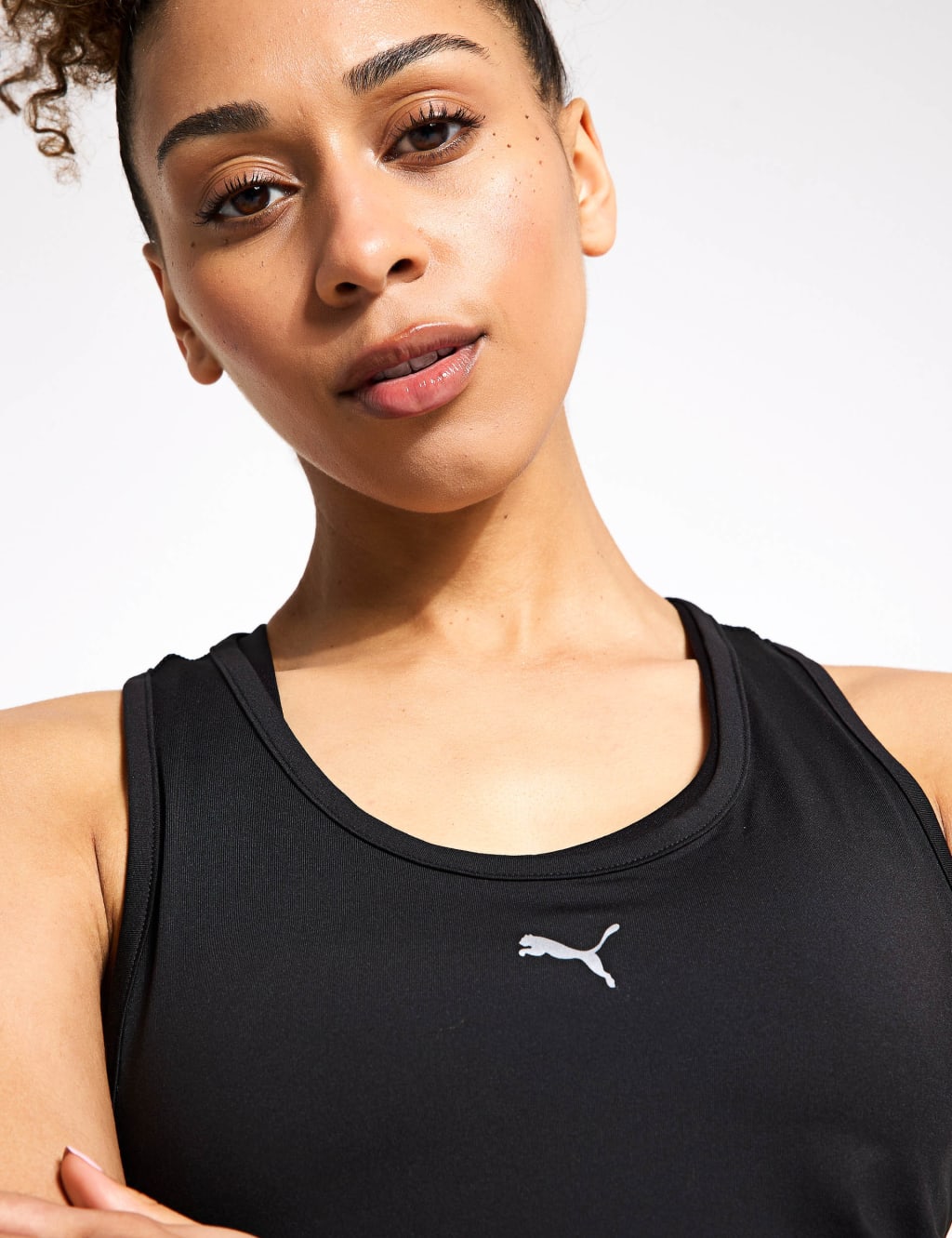 Scoop Neck Running Vest Top | Puma | M&S