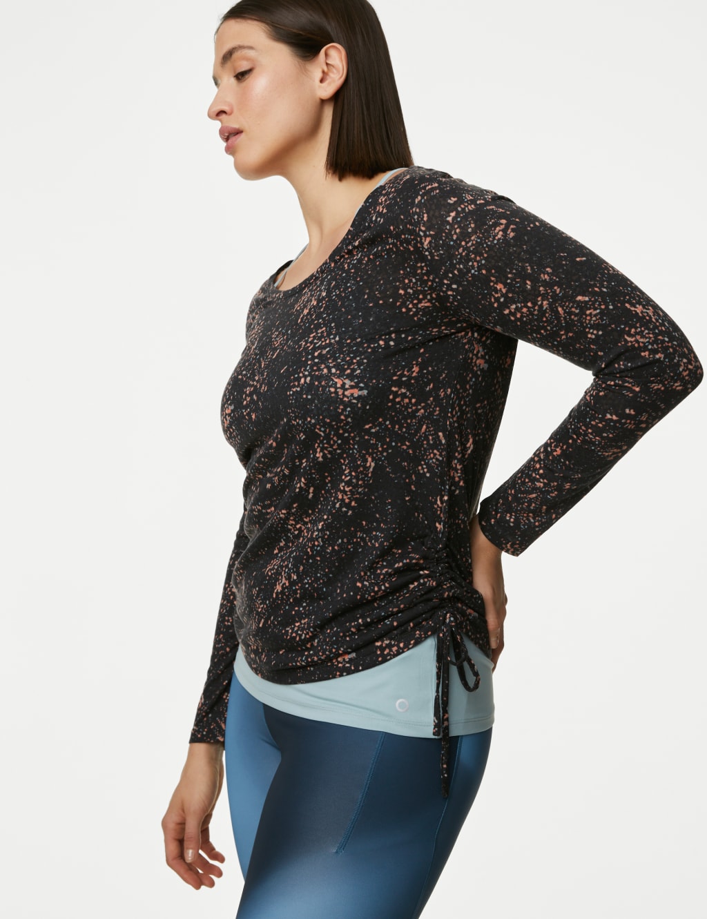 Scoop Neck Strappy Double Layer Top | Goodmove | M&S