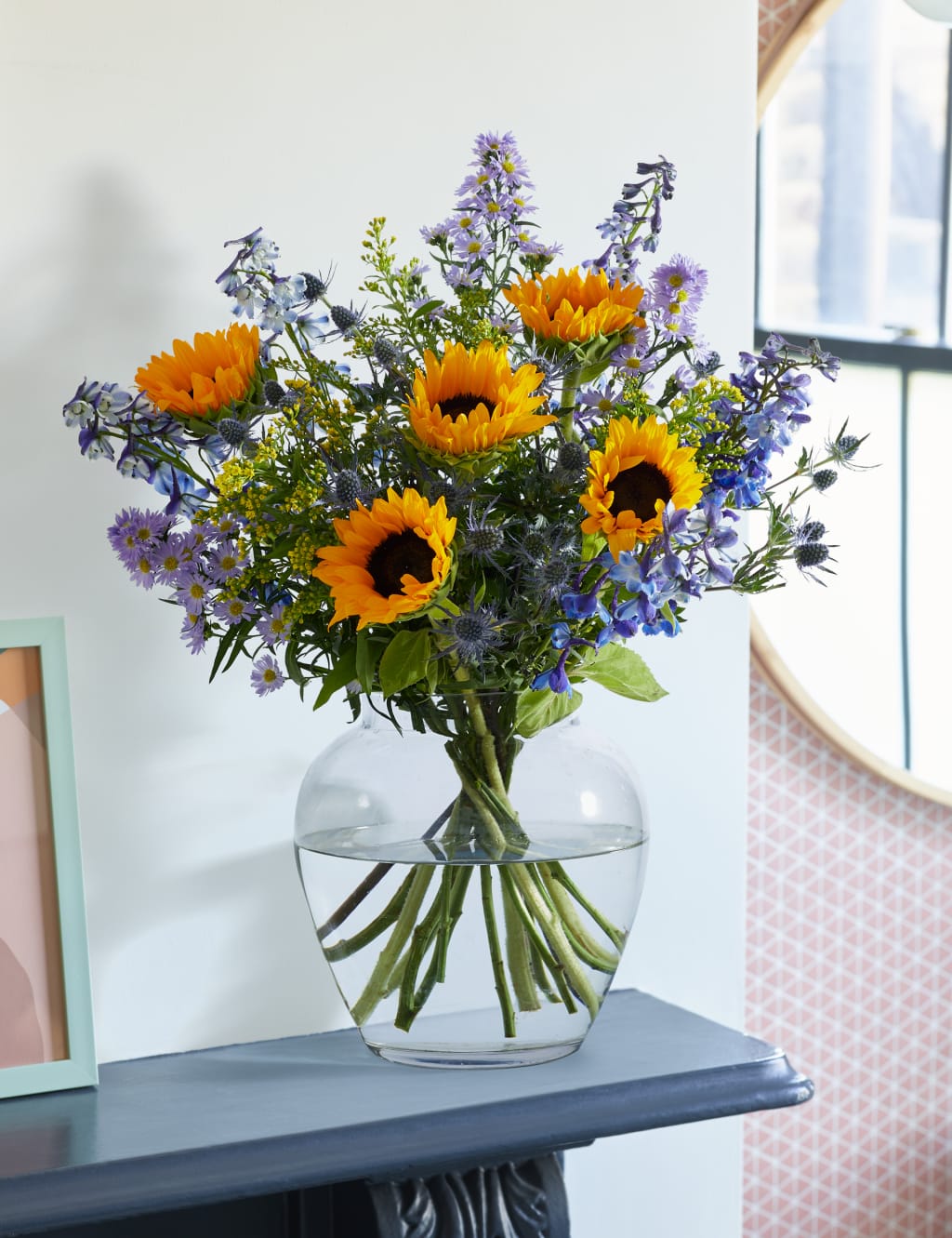 Seasonal Sunflower & Aster Bouquet | M&S