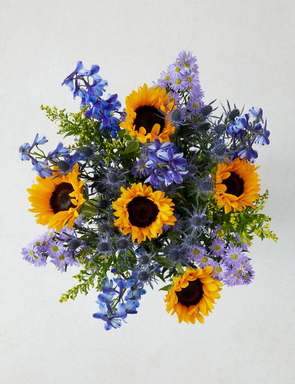 Seasonal Sunflower & Aster Bouquet | M&S