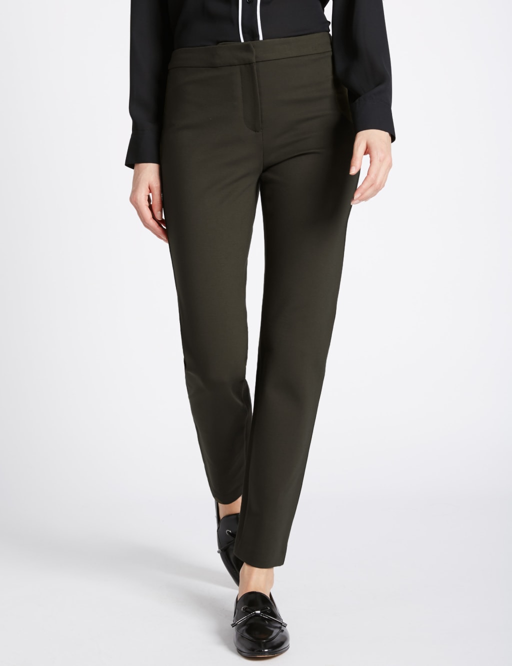 Secret Slim Leg Trousers | M&S Collection | M&S