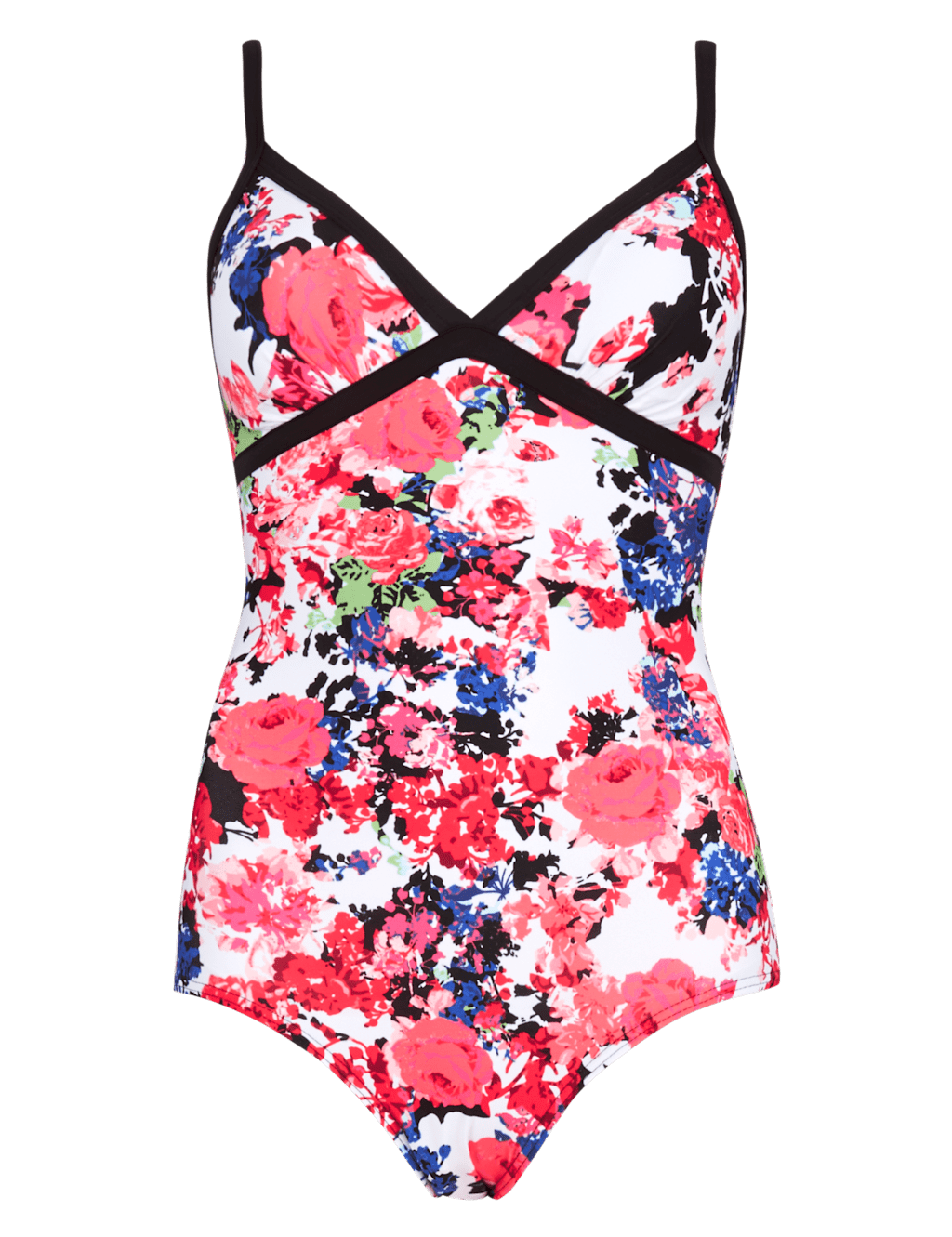 Secret Slimming™ Floral Longer Length Swimsuit Mands Collection Mands