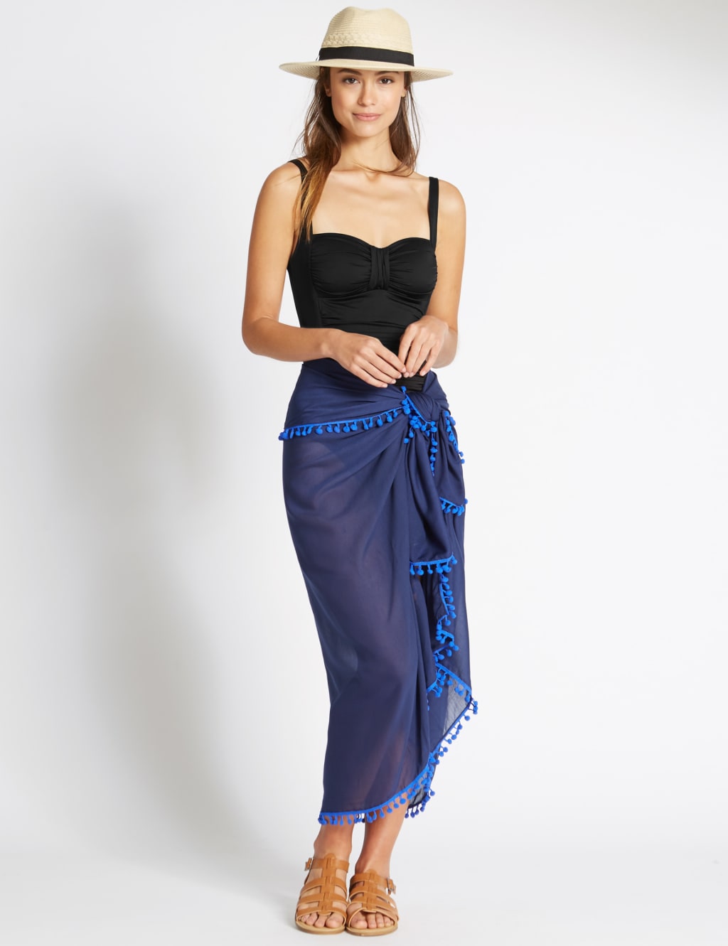 Secret Slimming™ Ruched Front Swimsuit Mands Collection Mands