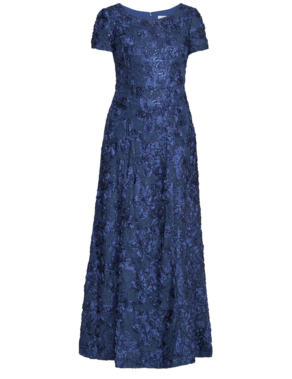 Sequin Round Neck Maxi Column Dress | Gina Bacconi | M&S