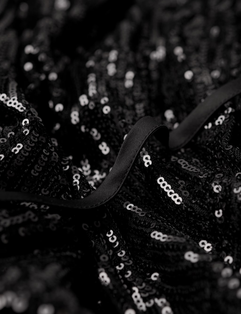 Sequin V-Neck Mini Wrap Dress | Superdry | M&S