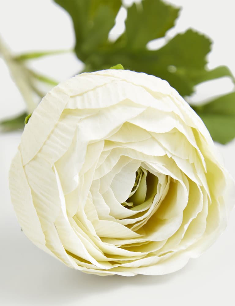 Set of 2 Artificial Real Touch Ranunculus Stems | Moss & Sweetpea | M&S