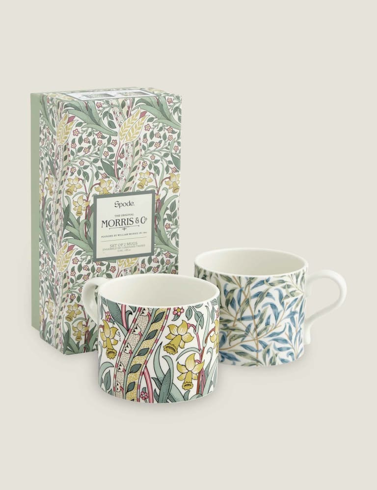 Set of 2 Daffodil Mugs | Morris & Co | M&S