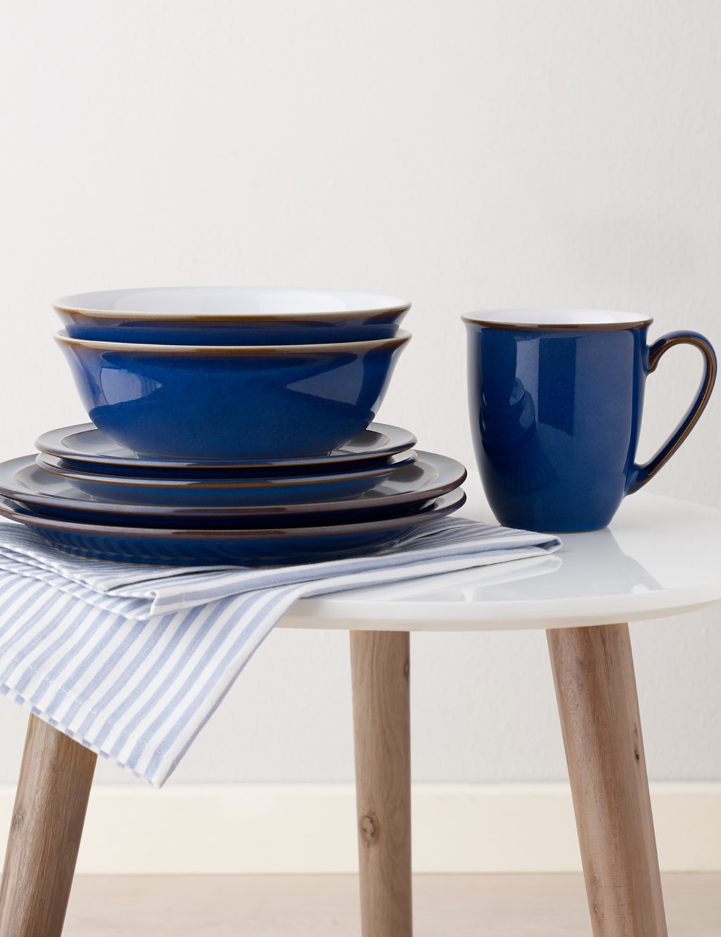 Set of 2 Imperial Blue Mugs | Denby | M&S