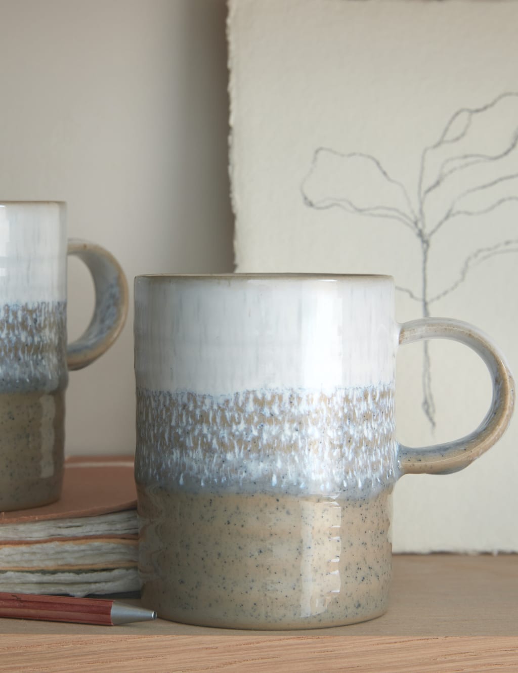 Set of 2 Kiln Mugs | Denby | M&S