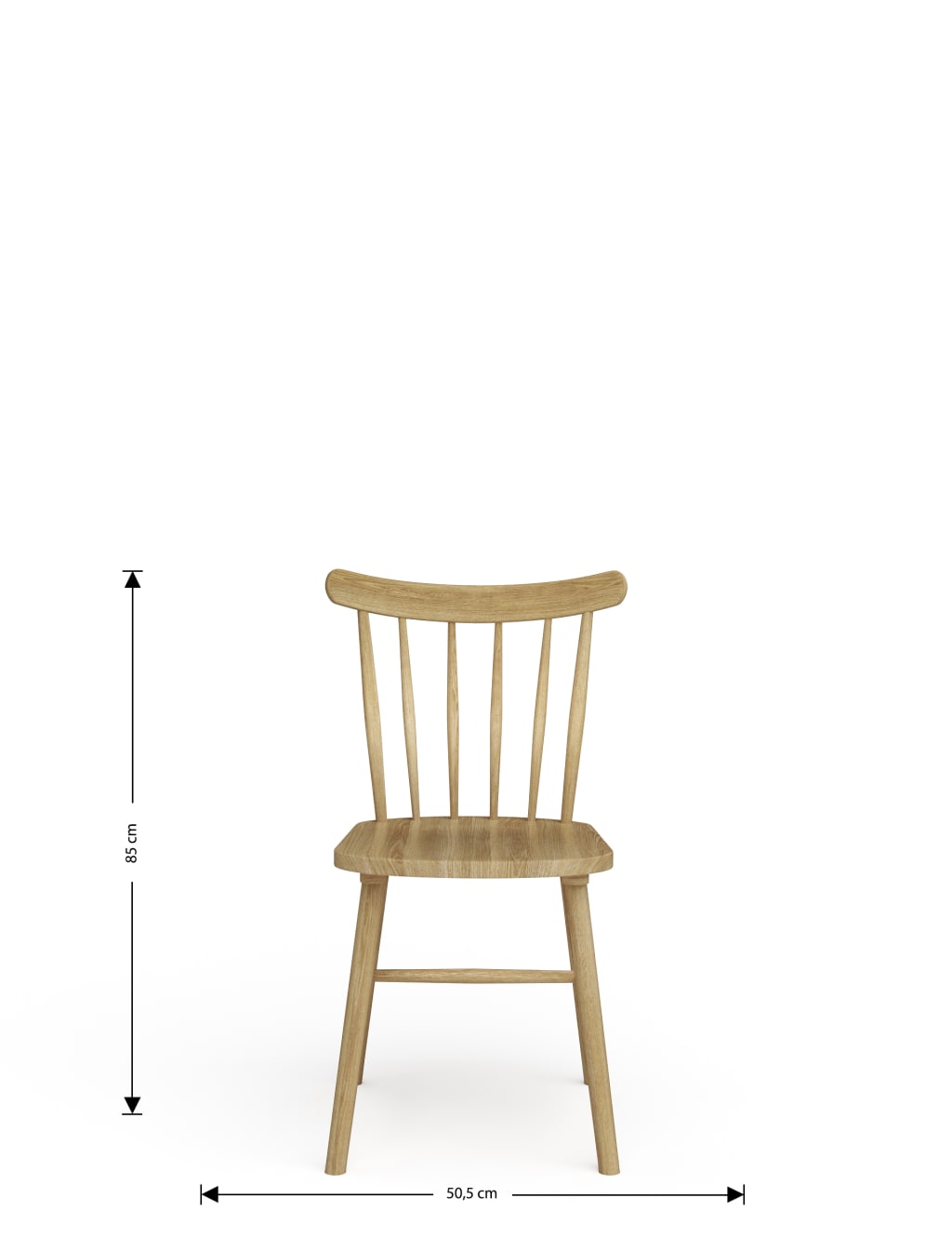 Set of 2 Newark Spindle Dining Chairs | M&S