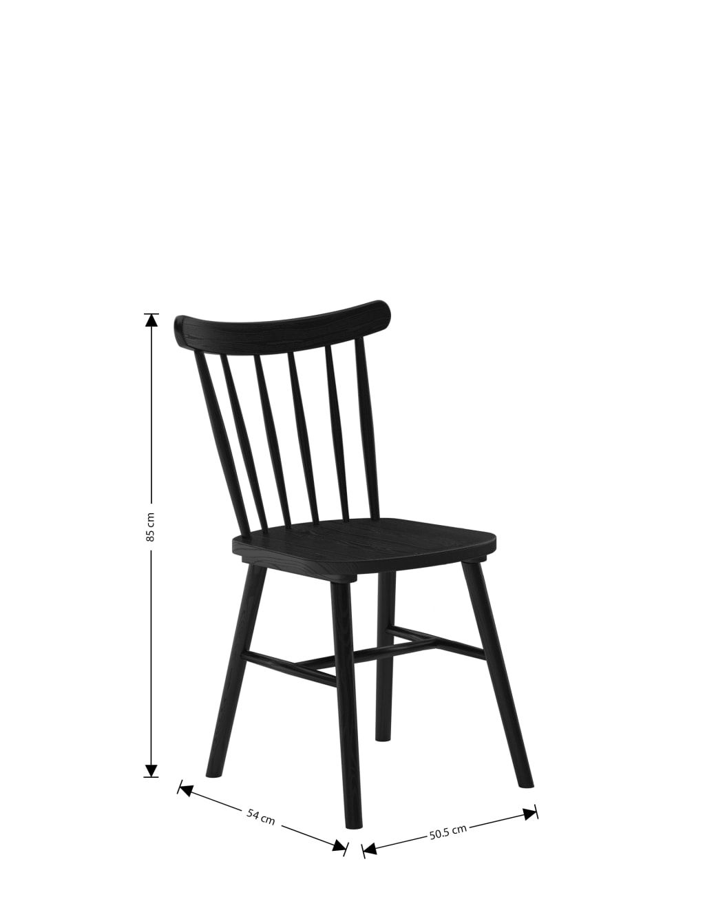 Set of 2 Newark Spindle Dining Chairs | M&S