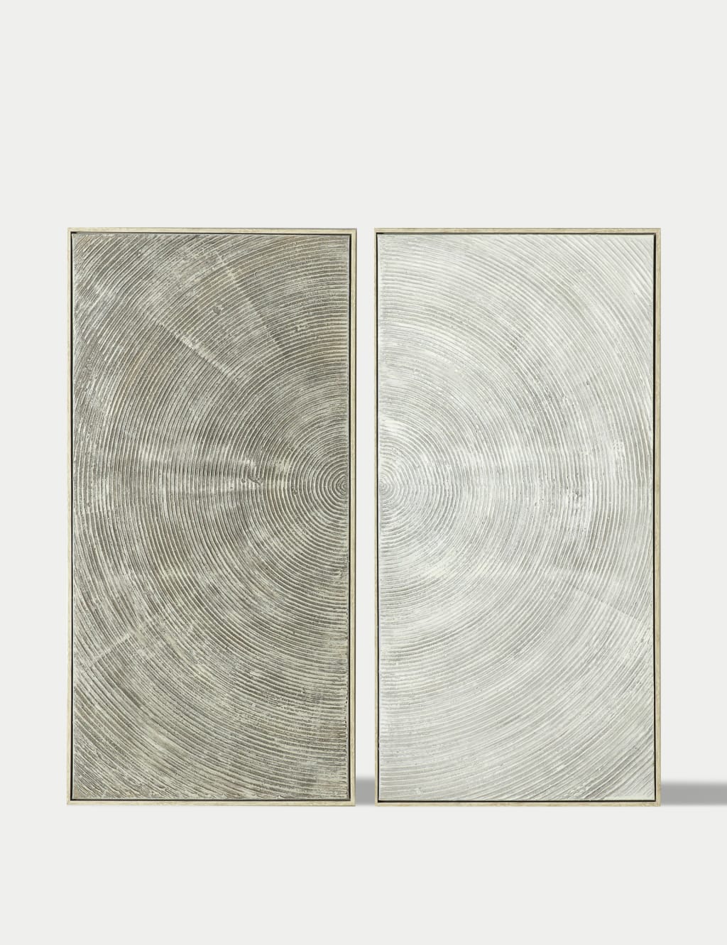 Set of 2 Spiral Duo Rectangle Framed Art | Gallery Home | M&S