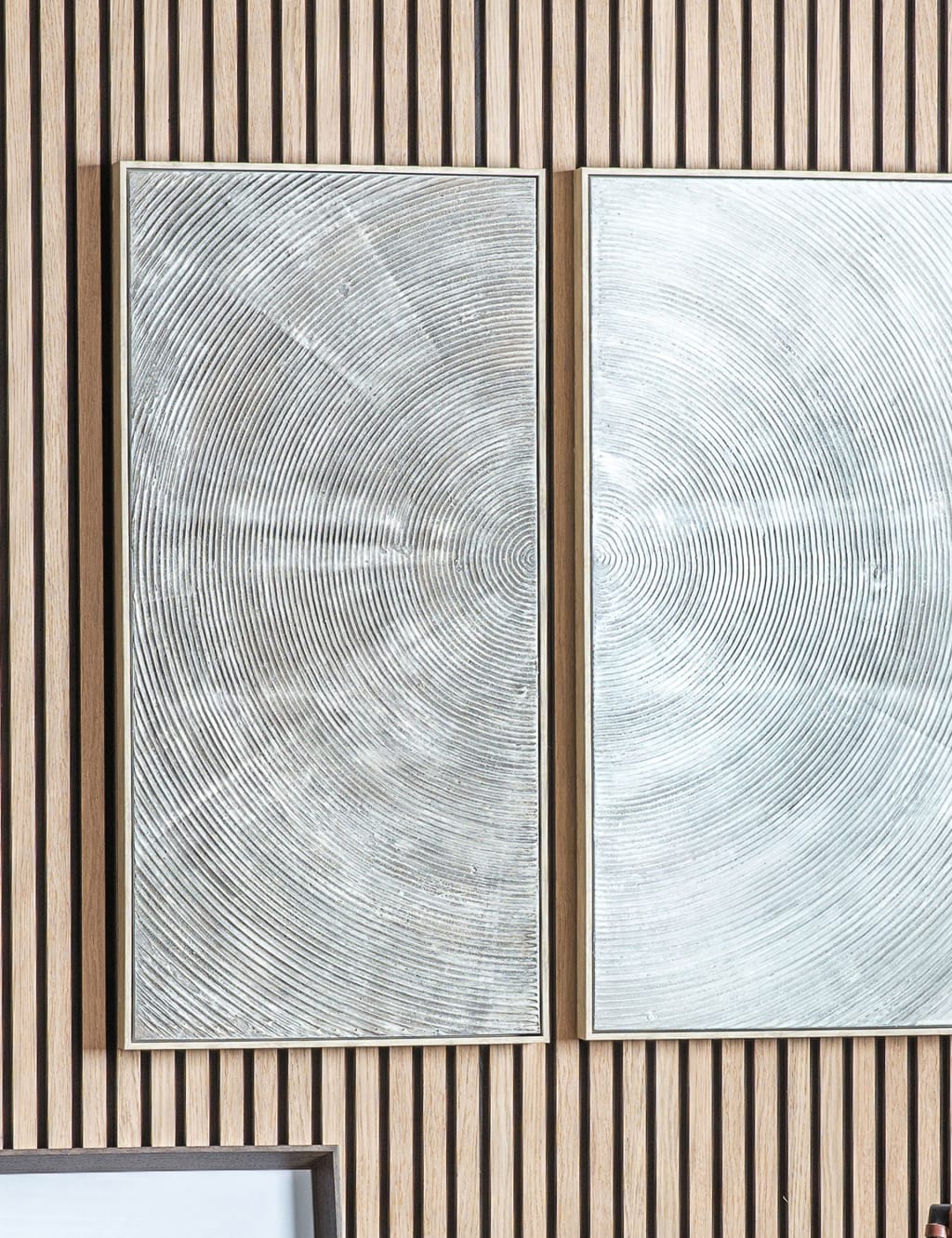 Set of 2 Spiral Duo Rectangle Framed Art | Gallery Home | M&S