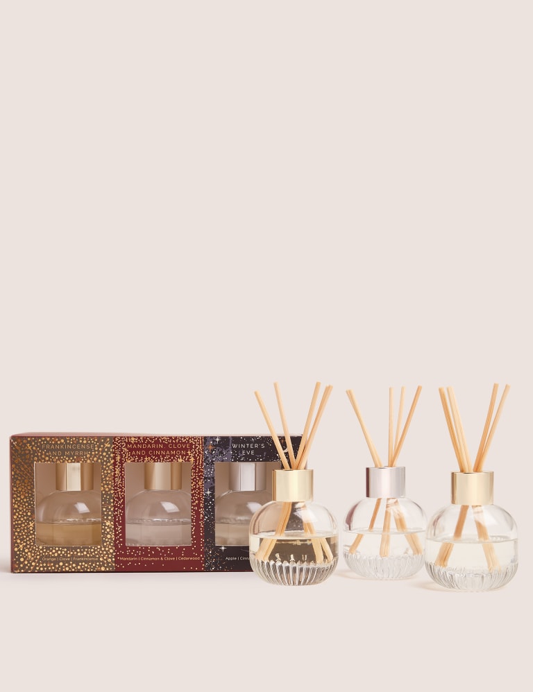 Set of 3 Mini Christmas Diffusers | M&S