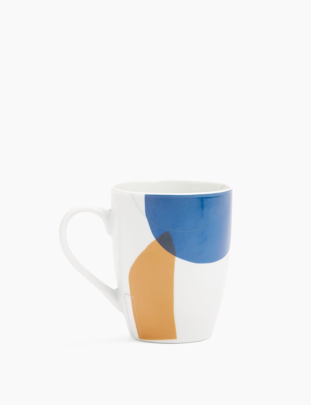 Set of 4 Abstract Mugs | M&S
