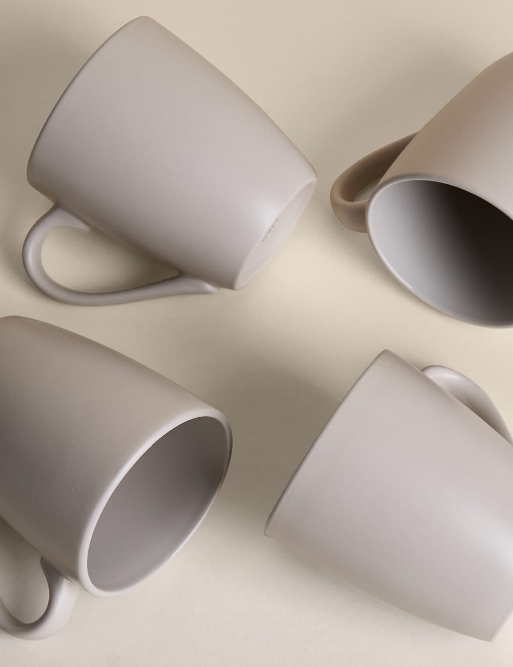 Set of 4 Everyday Stoneware Mugs | M&S Collection | M&S