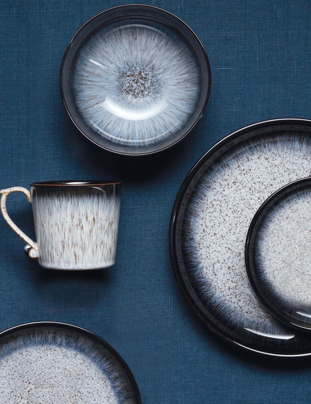 Set of 4 Halo Side Plates | Denby | M&S