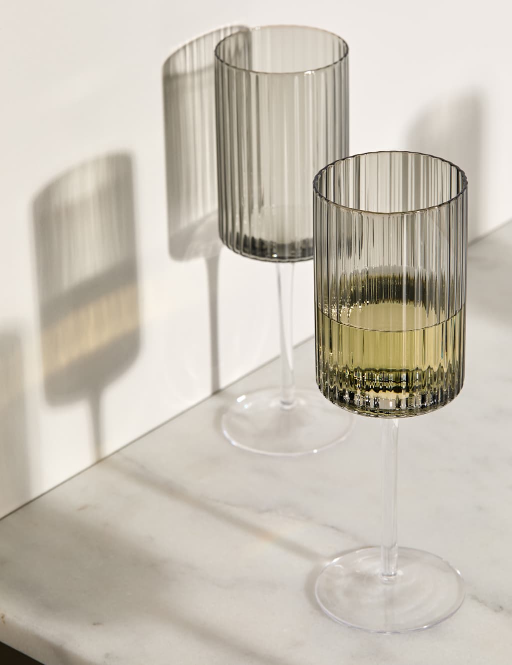 Set Of 4 Handmade Celine Wine Glasses Mands Collection Mands