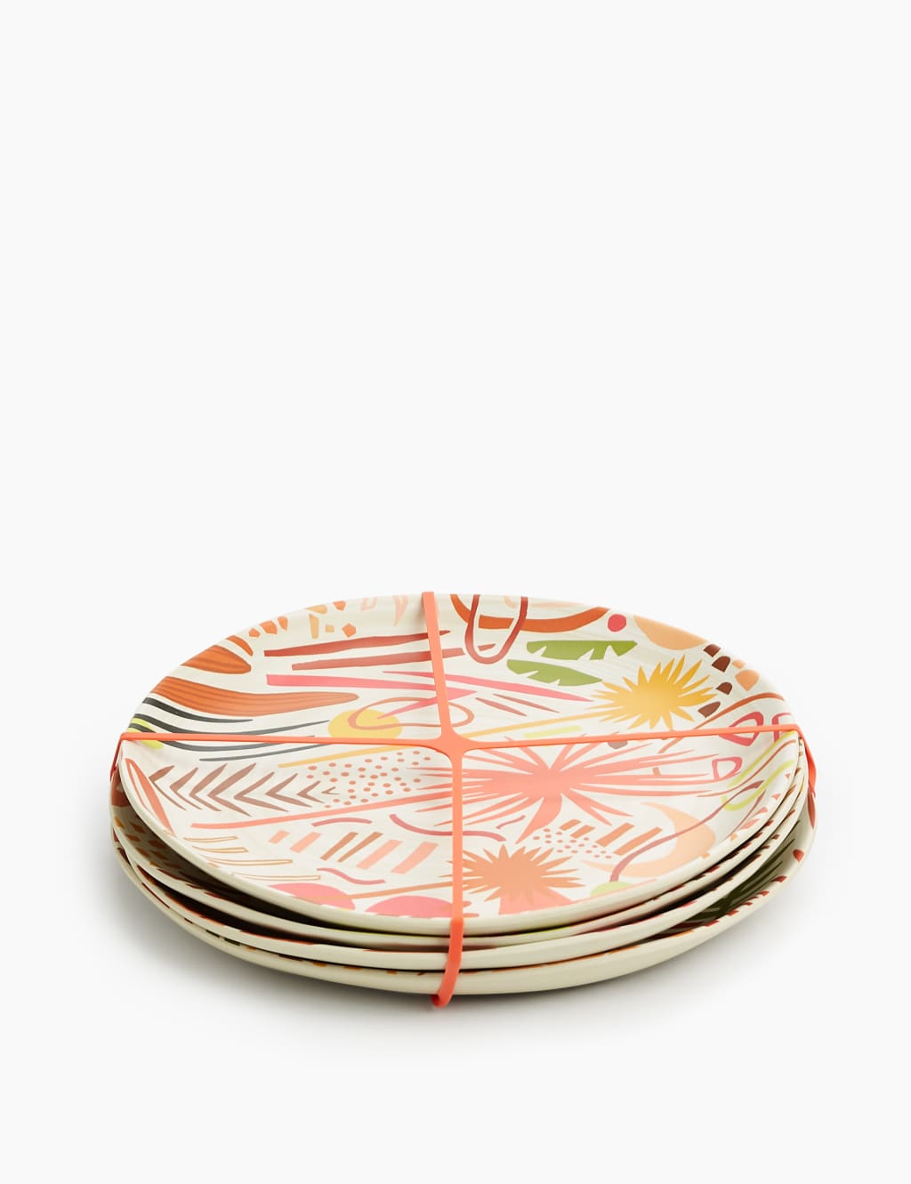 Set of 4 Jungle Side Plates | M&S