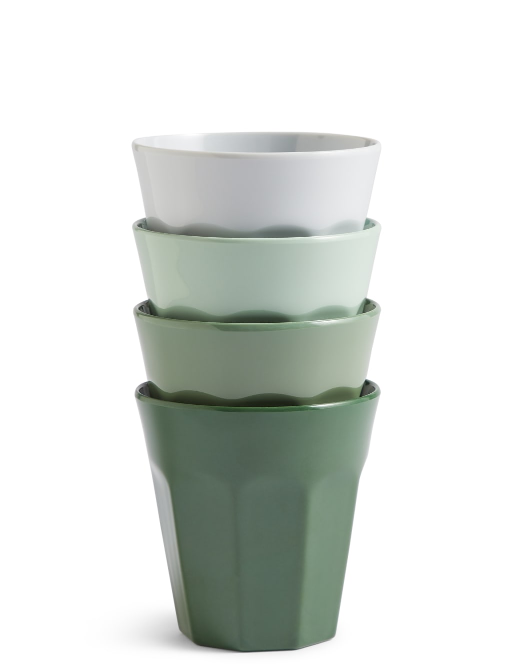 Set of 4 Melamine Beakers | M&S