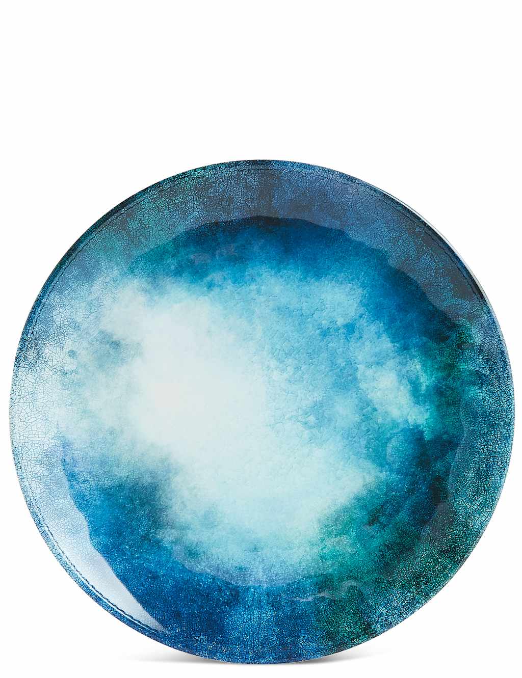 Set of 4 Reactive Dinner Plates | M&S