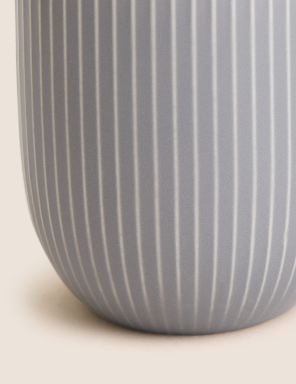 Set of 4 Ribbed Glazed Mugs | M&S Collection | M&S