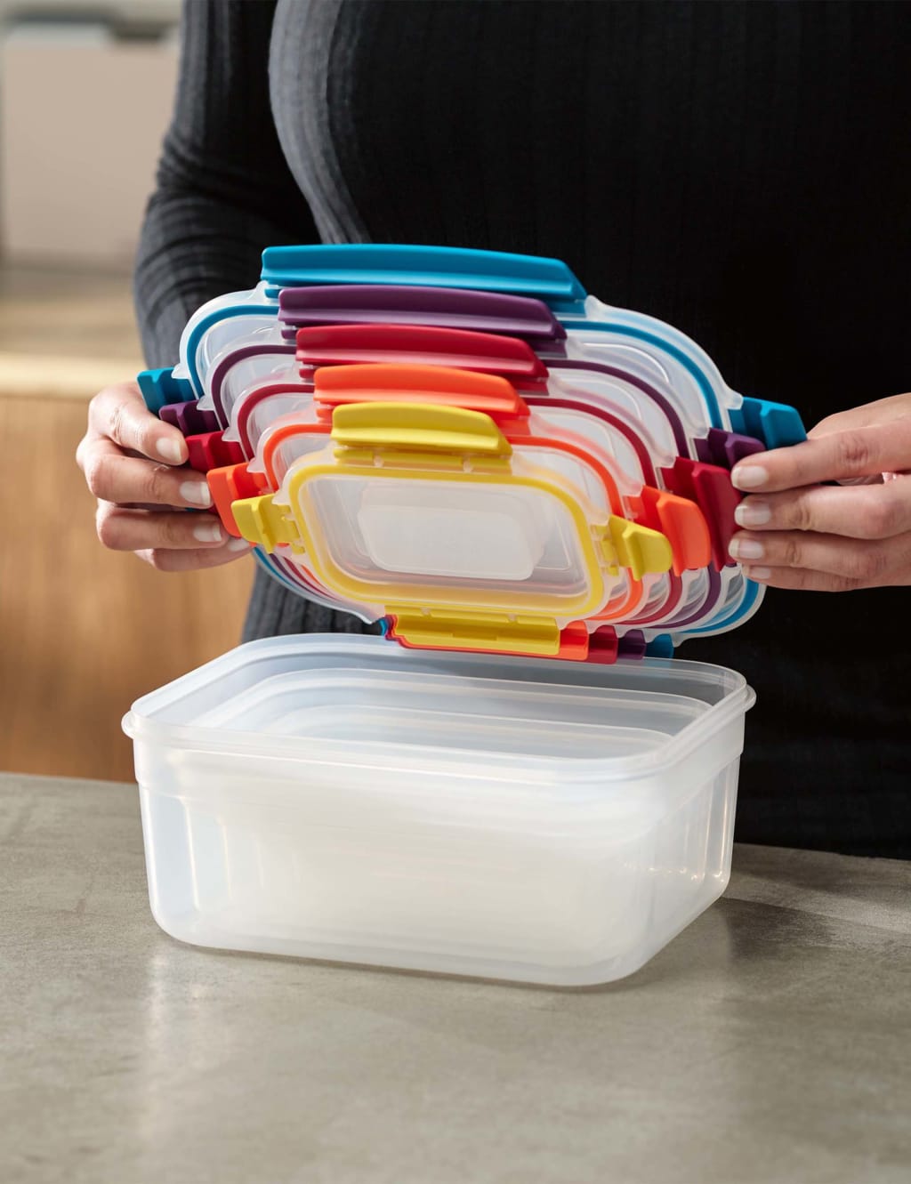 Set of 5 Nest Lock Storage Containers | Joseph Joseph | M&S